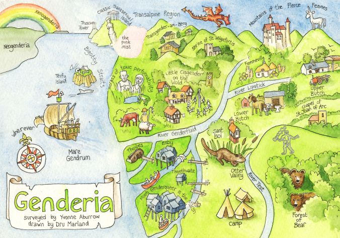 New map of the landscape of gender | Dowsing for Divinity