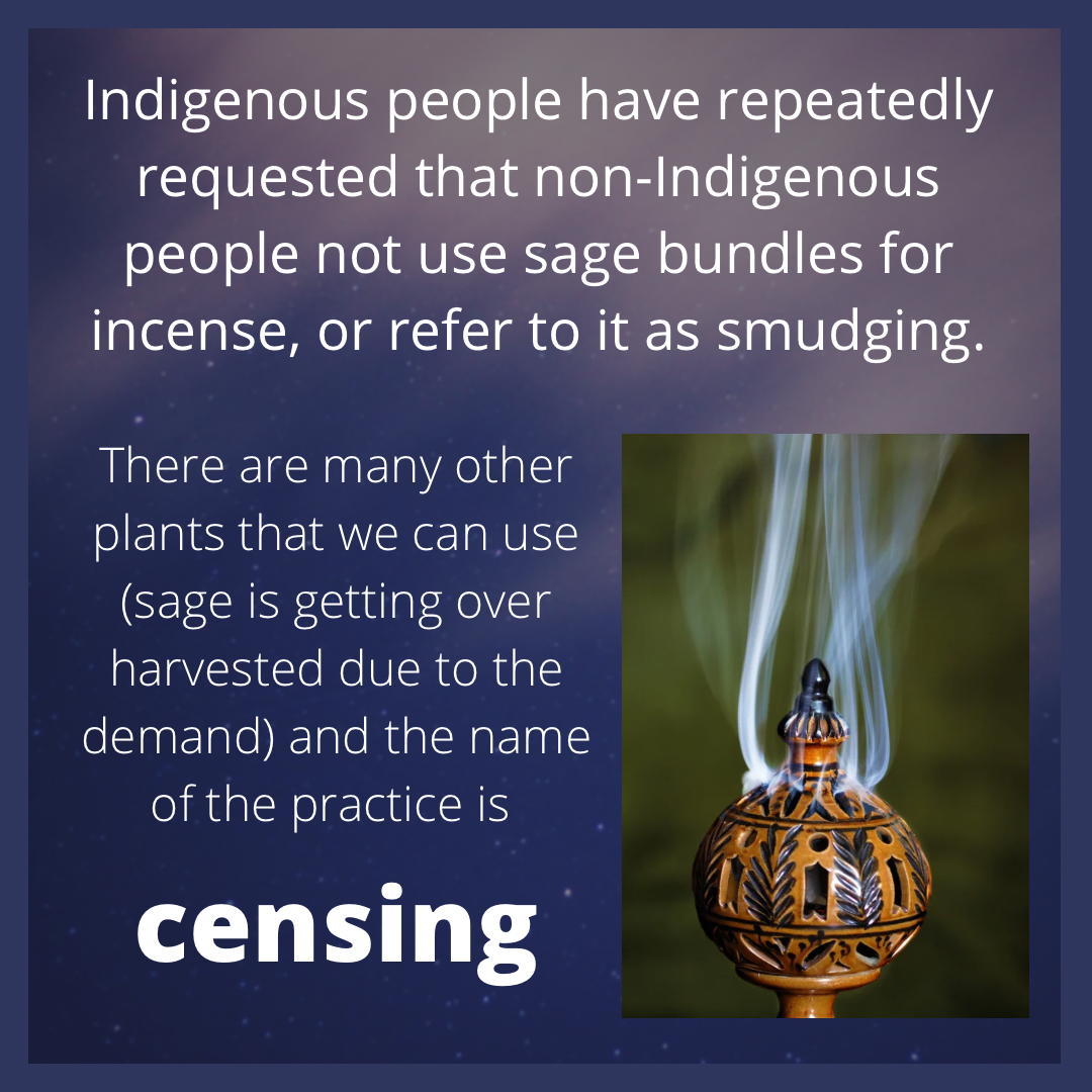 Censing vs smudging – Dowsing for Divinity
